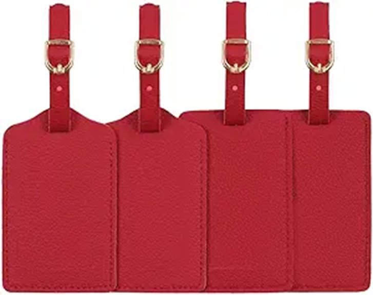 Top Luggage ID Tags with Privacy Flaps Protect Your Address - Travel ...
