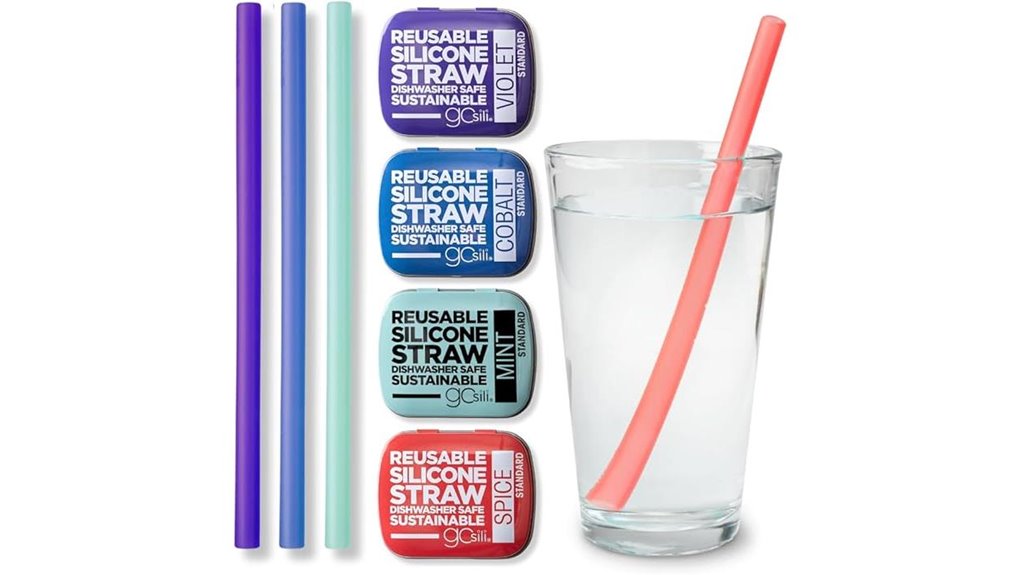 Reusable Silicone Straws With Cases That Last a Lifetime - Travel & Tourism