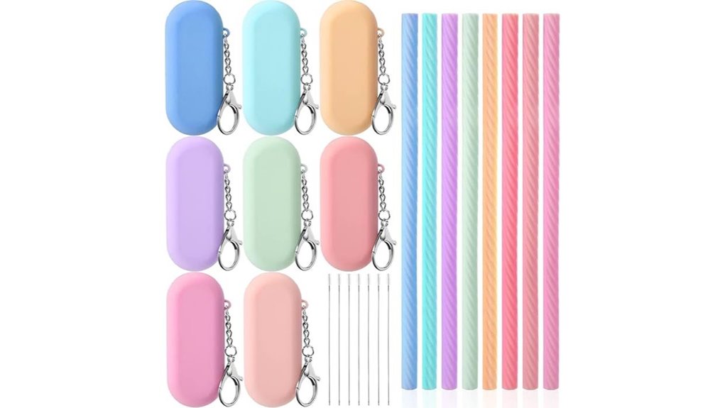 Reusable Silicone Straws With Cases That Last a Lifetime - Travel & Tourism