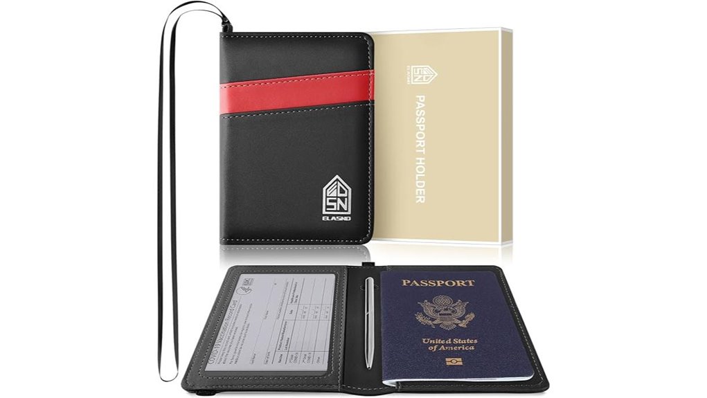 Passport Holders with Pen Loops for Easy Immigration Forms - Travel ...