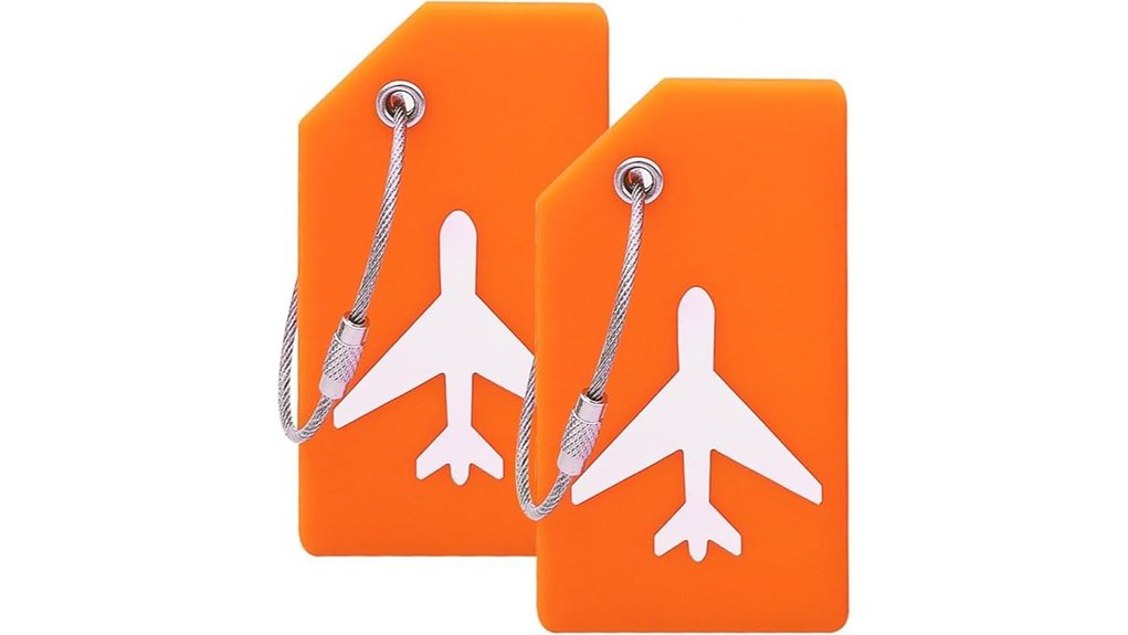 Best Luggage Tags That Won’t Tear Off (Metal vs Silicone) - Travel ...