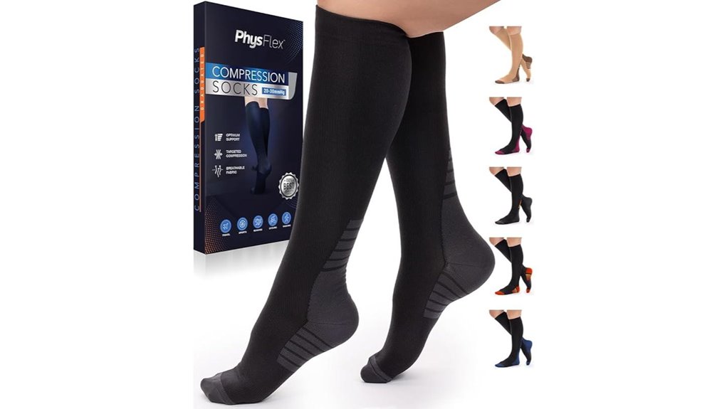 Compression socks for flying (comfort compression) keep comfy - Travel ...