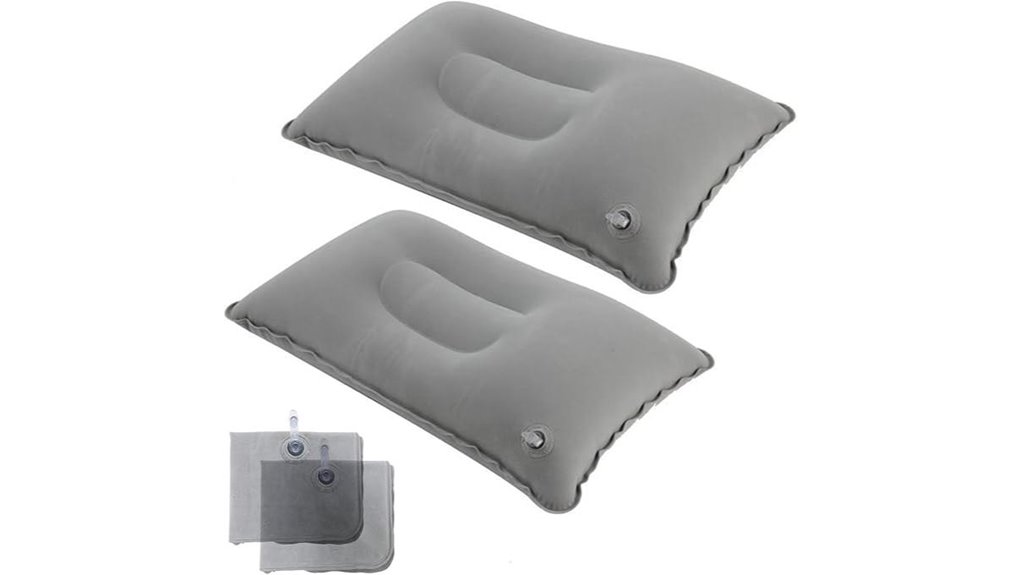 Squeak‑Free Inflatable Travel Pillows Made from Quiet Fabric - Travel ...